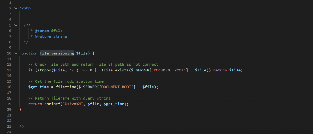 Versioning JavaScript, CSS and Image Files - Sky Tech Bot